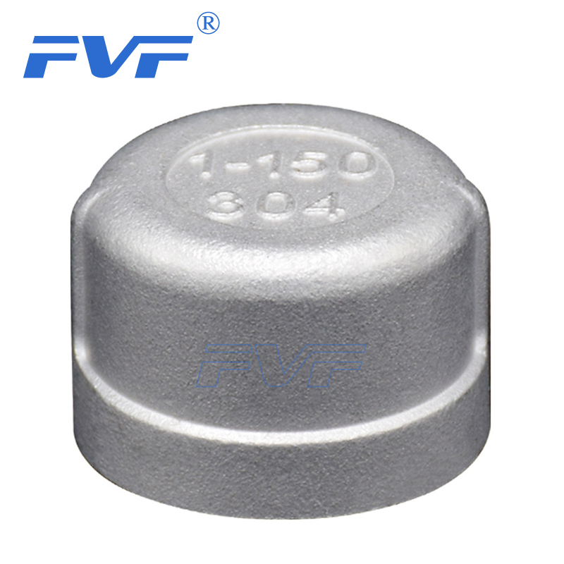 150LBS Stainless Steel BSP NPT Female Round Cap - FVF INDUSTRY