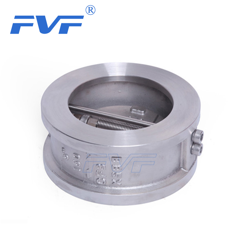 Stainless Steel Double Disc Wafer No Return Check Valve - FVF ...