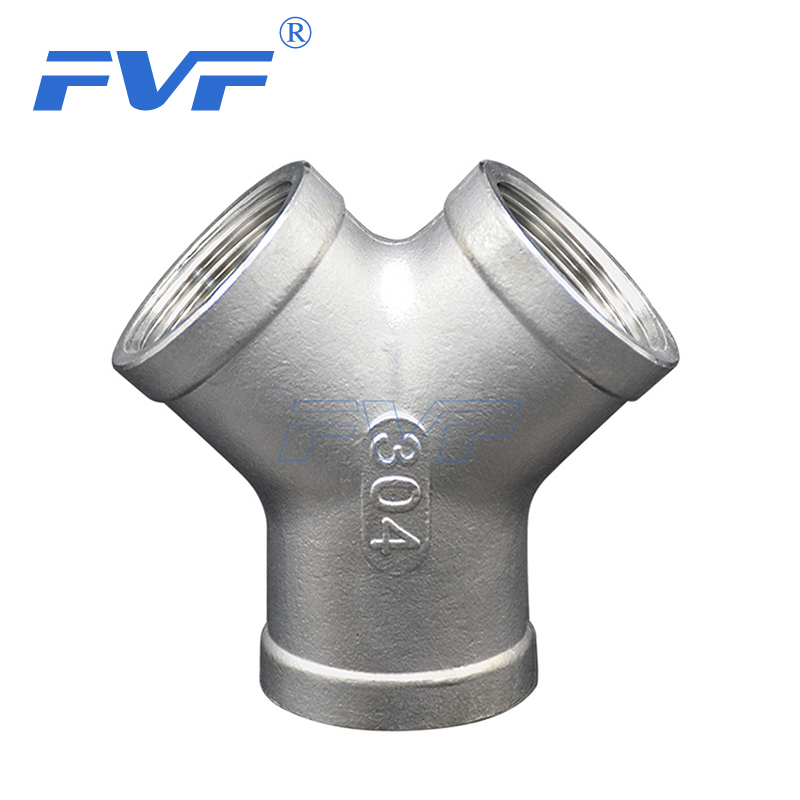 150LBS Stainless Steel NPT BSP Thread Female Y Tee - FVF INDUSTRY