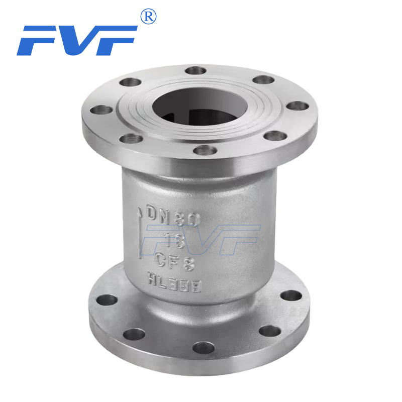 GB PN16 PN40 Vertical Check Valve With Flange End - FVF TECHNOLOGY CO ...