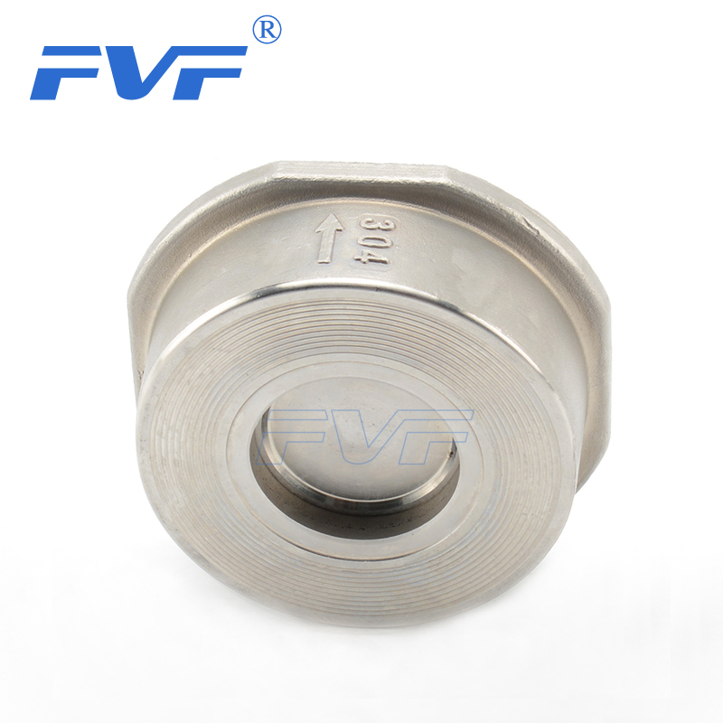 Stainless Steel Single Disc Spring Loaded Wafer No Return Check Valve ...