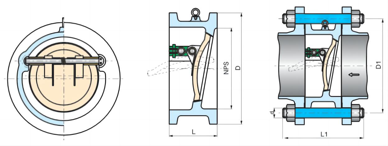 Tilting Disc Wafer Check Valve - FVF TECHNOLOGY CO., LIMITED