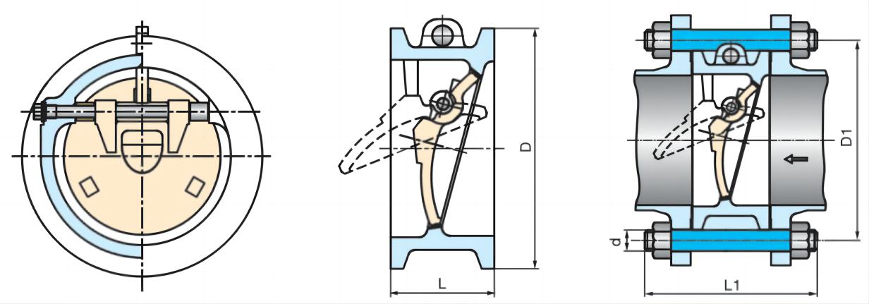 Tilting Disc Wafer Check Valve - FVF TECHNOLOGY CO., LIMITED