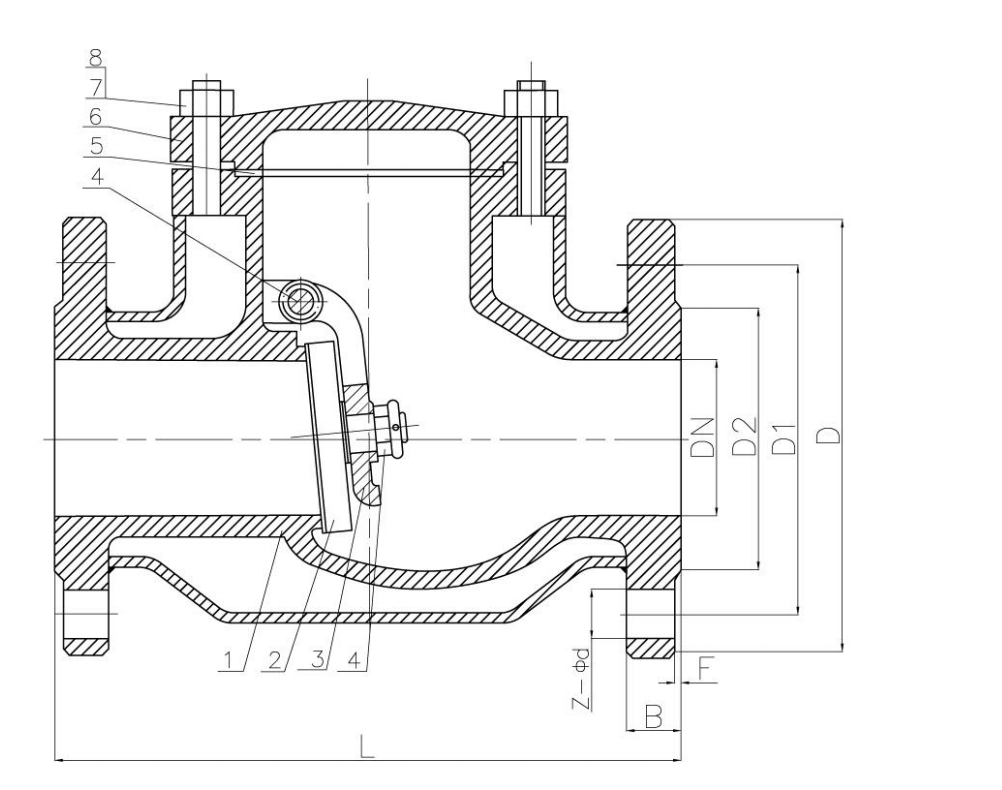 Jacketed Swing Check Valve - FVF TECHNOLOGY CO., LIMITED